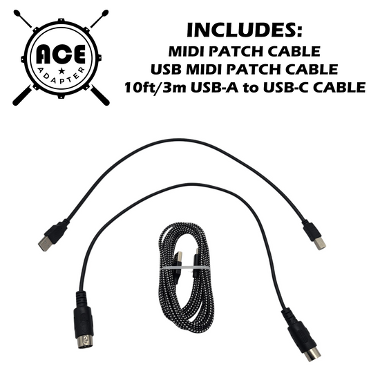 ACE MIDI/USB Adapter for Rock Band and Guitar Hero – RetroCultMods.com